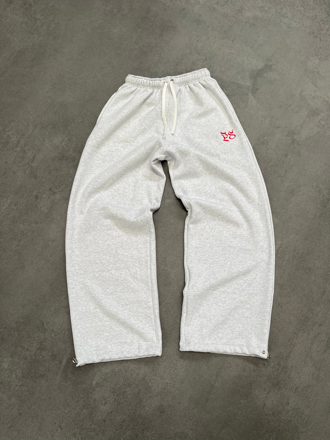 LIGHT GRAY BAGGY TROUSER