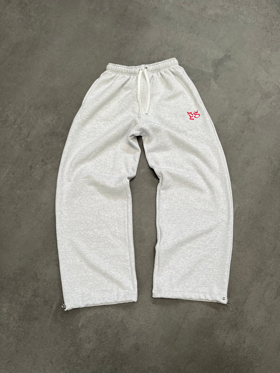 LIGHT GRAY BAGGY TROUSER